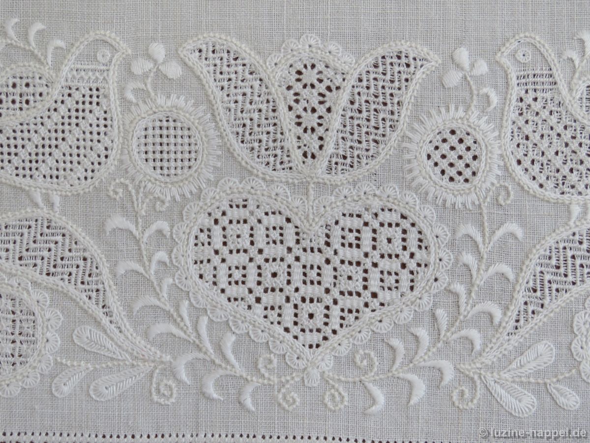 A Framed Schwalm Sampler - Luzine Happel