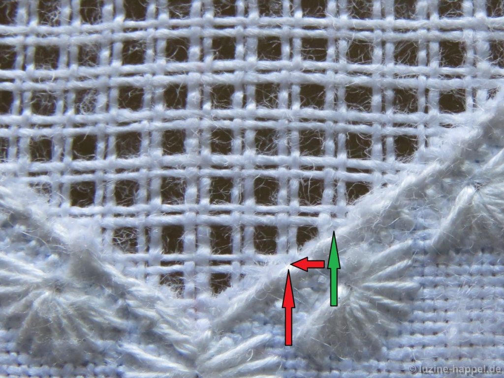 Filling Pattern Cable Stitch Grid - Luzine Happel
